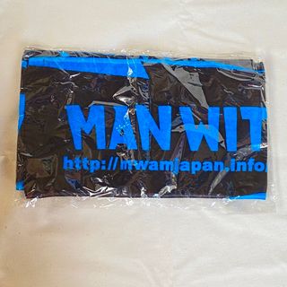 MAN WITH A MISSION - マフラータオル シアンブルー マンウィズ MAN WITH A MISSION - マフラータオル シアンブルー マンウィズ