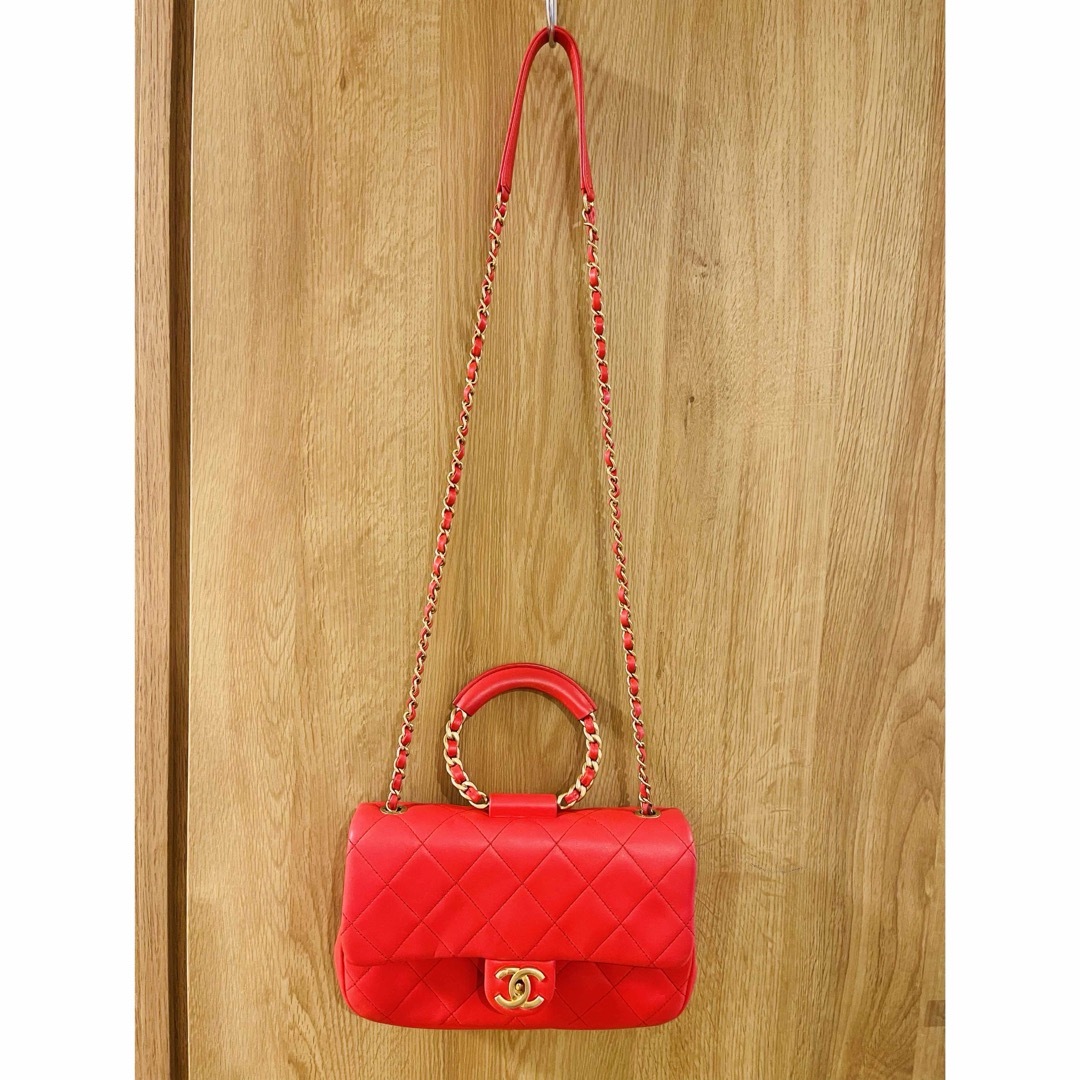 CHANEL - 【超希少品】シャネル ショルダーバック 赤の通販 by CHANEL - 【超希少品】シャネル ショルダーバック 赤の通販 by