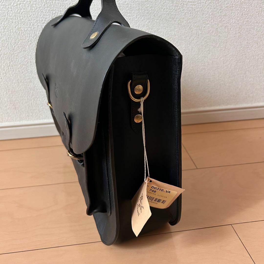 IL BISONTE イルビゾンテ サッチェルバッグ 2Way レザーバッグ 黒 IL BISONTE イルビゾンテ サッチェルバッグ 2Way レザーバッグ 黒