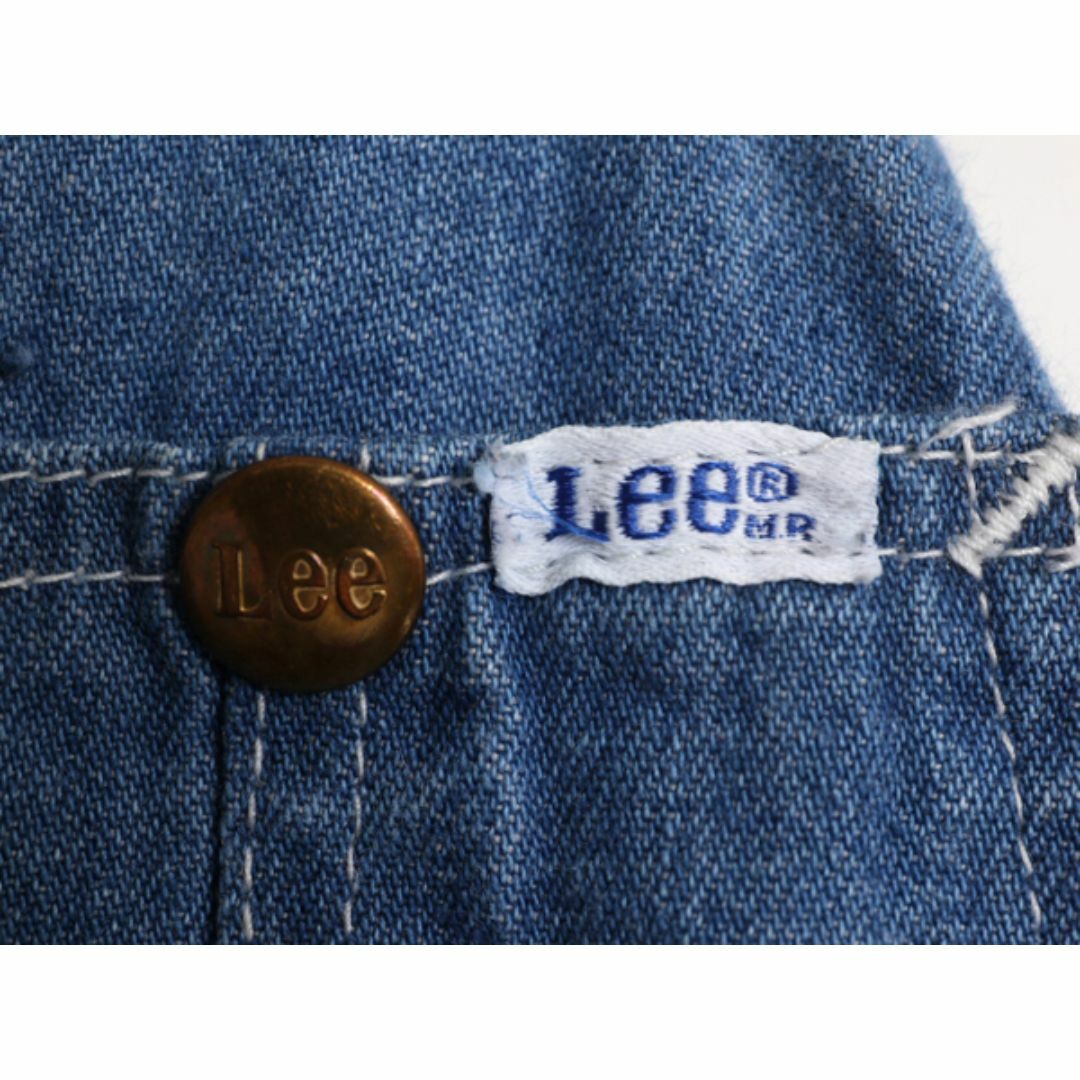 70s USA製 リー デニム オーバーオール 実寸 30 31 / 古着 70s USA製 リー デニム オーバーオール 実寸 30 31 / 古着