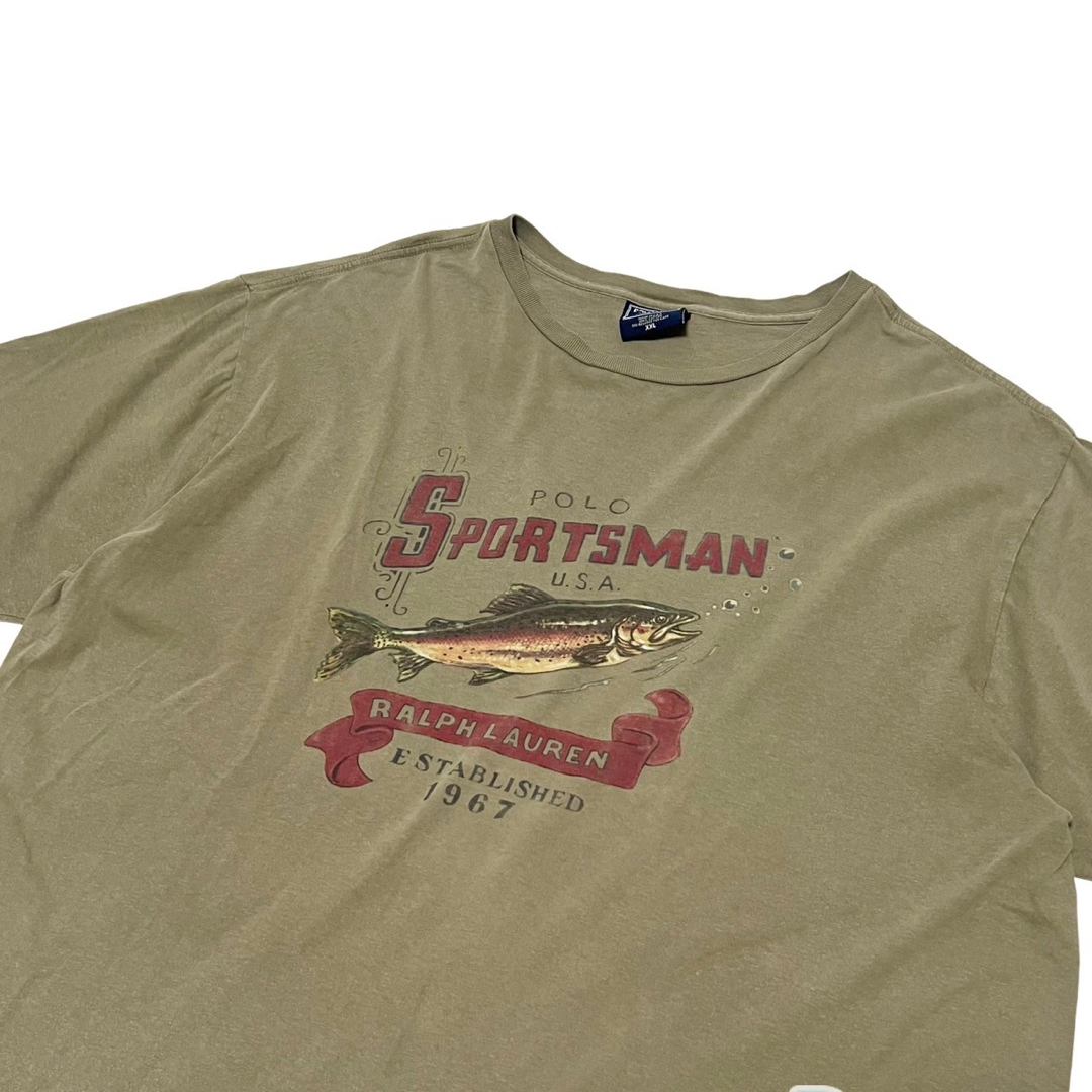 XXL ポロスポーツマン Polo Sportsman 魚 トラウト Tシャツ XXL ポロスポーツマン Polo Sportsman 魚 トラウト Tシャツ