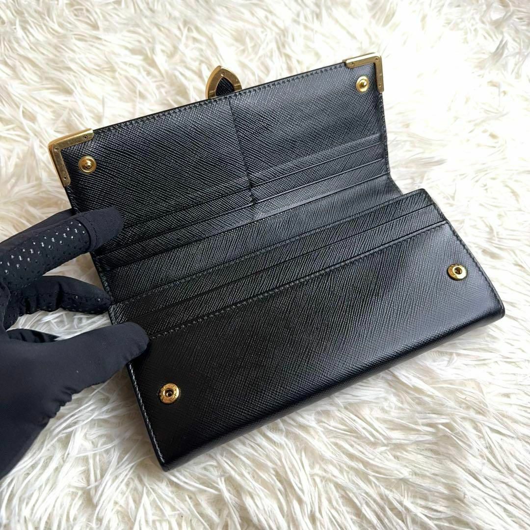 PRADA プラダ サフィアーノカイエコンチネンタルウォレット 1MH132 PRADA プラダ サフィアーノカイエコンチネンタルウォレット 1MH132
