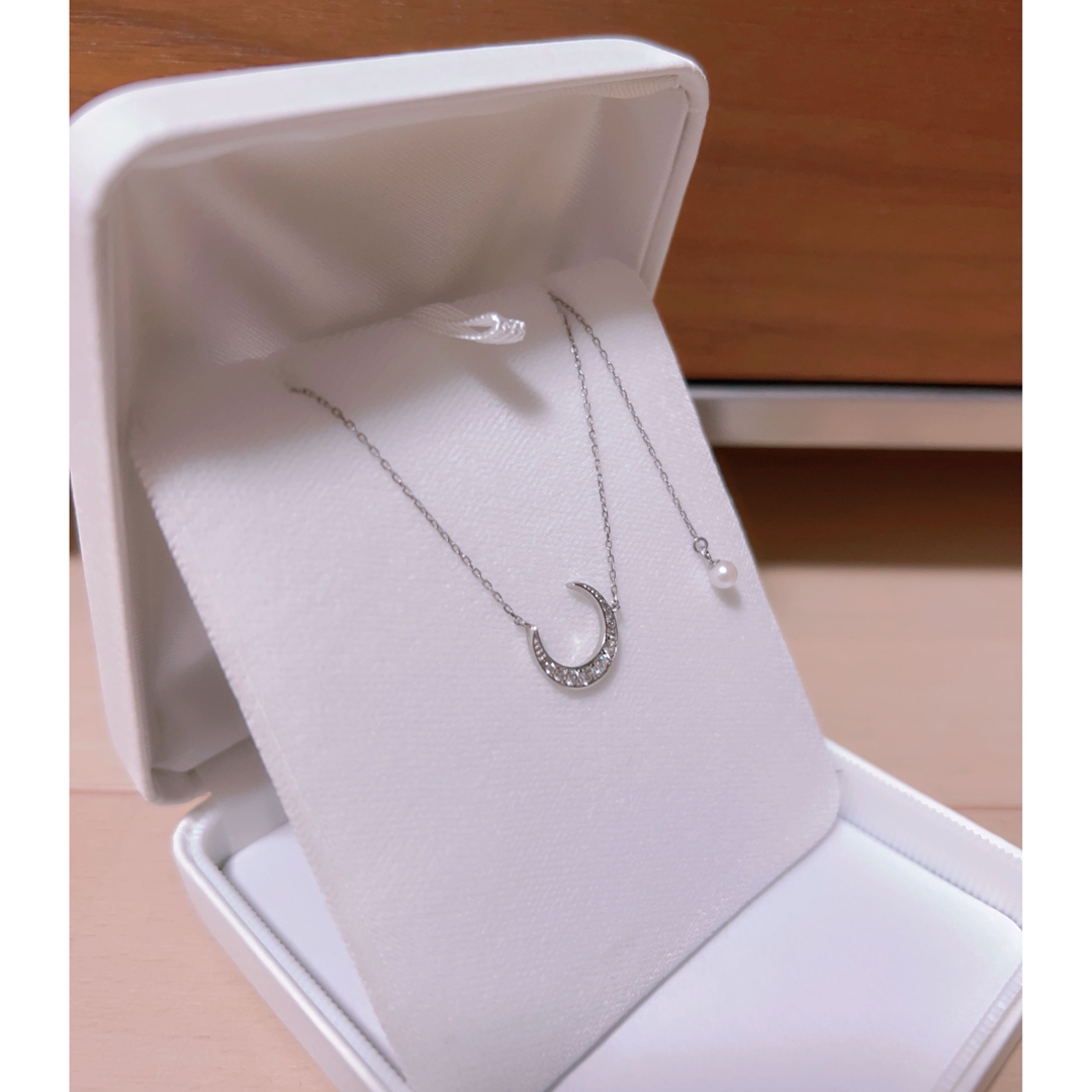 ❤️LK Salon 月ミニネックレス PT プラチナ❤️ アクセサリー ❤️LK Salon 月ミニネックレス PT プラチナ❤️ アクセサリー