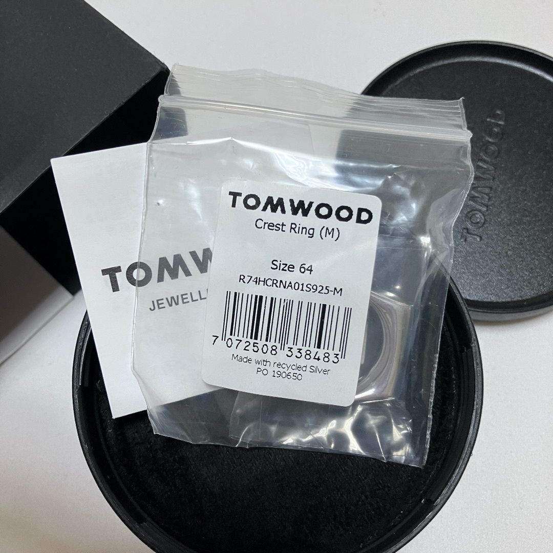 新品 64 TOM WOOD Crest Ring 指輪 6601 新品 64 TOM WOOD Crest Ring 指輪 6601