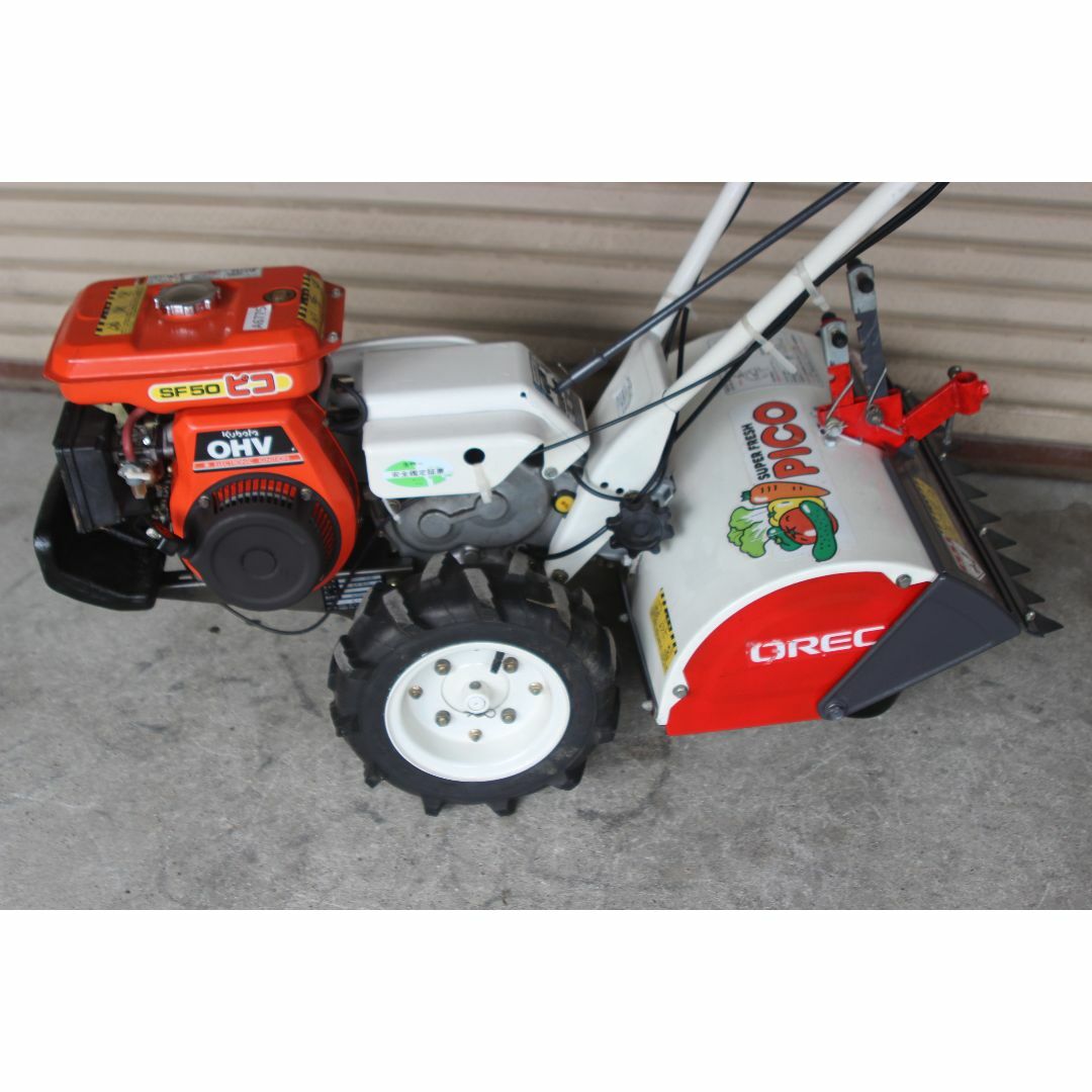 管理機/耕運機 オーレック クボタ クボタ ピコ SF50 正転逆転の 管理機/耕運機 オーレック クボタ クボタ ピコ SF50 正転逆転の