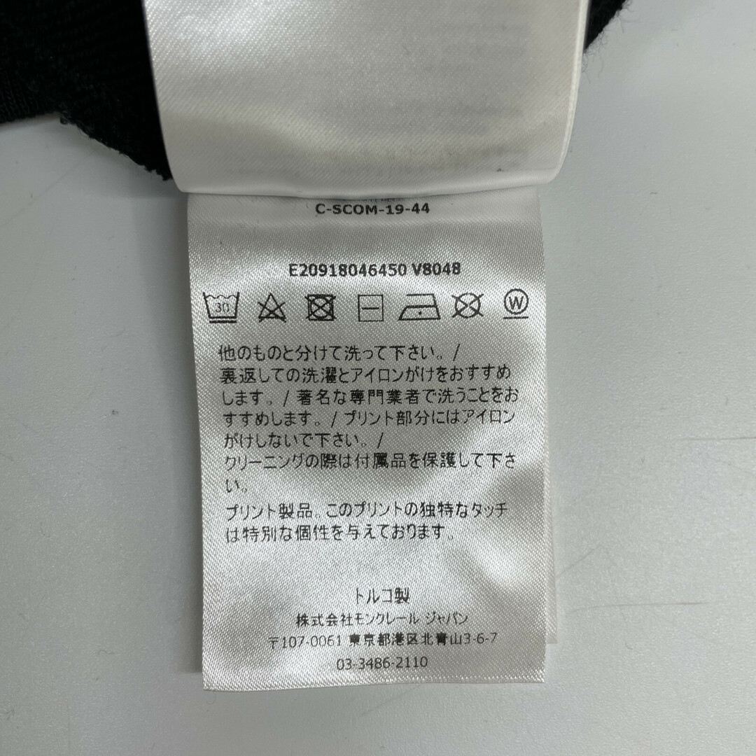 モンクレール 【美品/国内正規】E20918046450 MAGLIA ラバーロゴ モンクレール 【美品/国内正規】E20918046450 MAGLIA ラバーロゴ