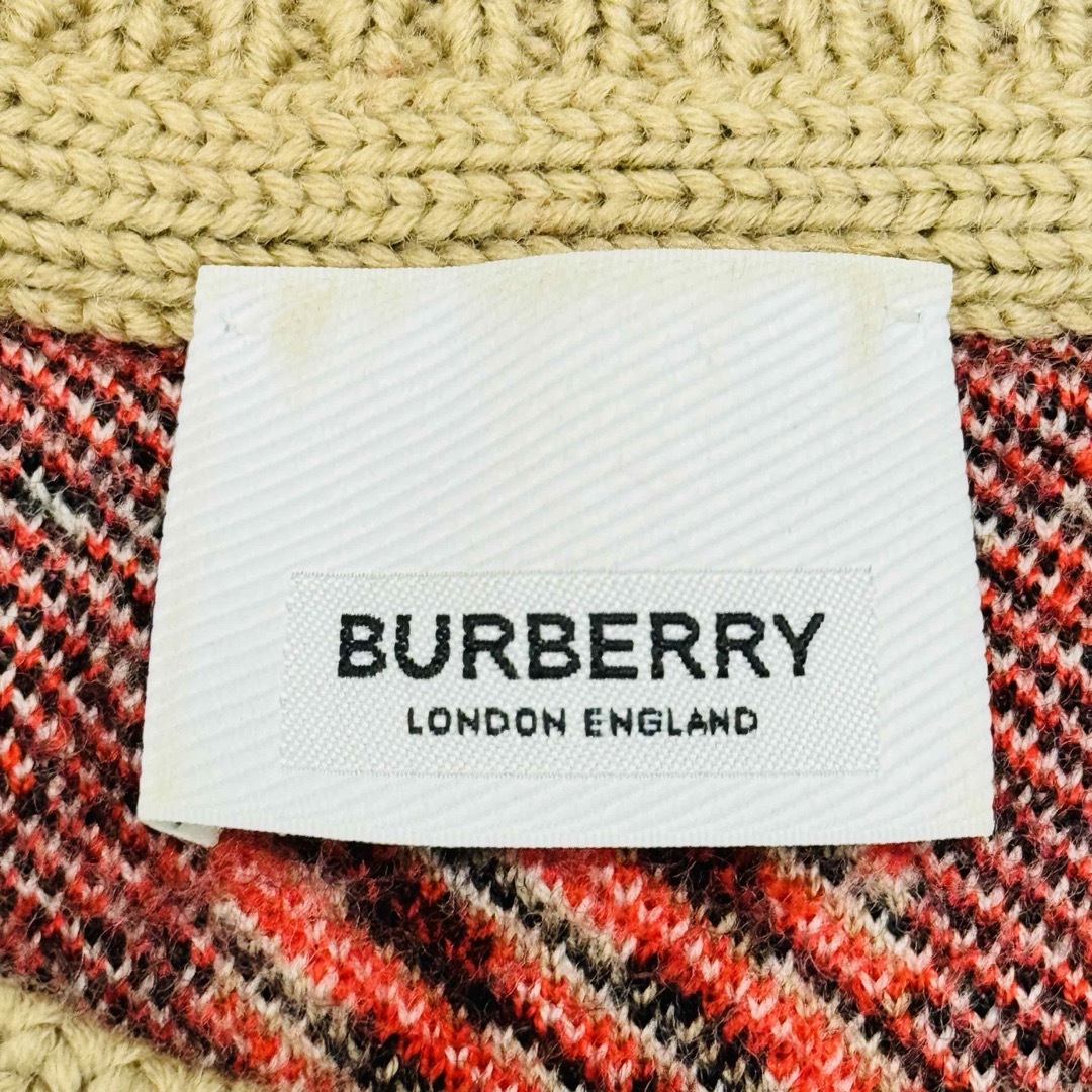 BURBERRY - 【極美品】BURBERRY ヴィンテージチェック ニット BURBERRY - 【極美品】BURBERRY ヴィンテージチェック ニット