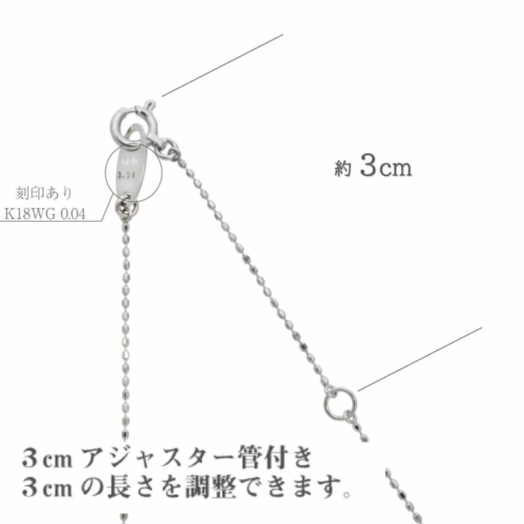 クロスデザインリバーシブルネックレス K18WG クロスデザインリバーシブルネックレス K18WG