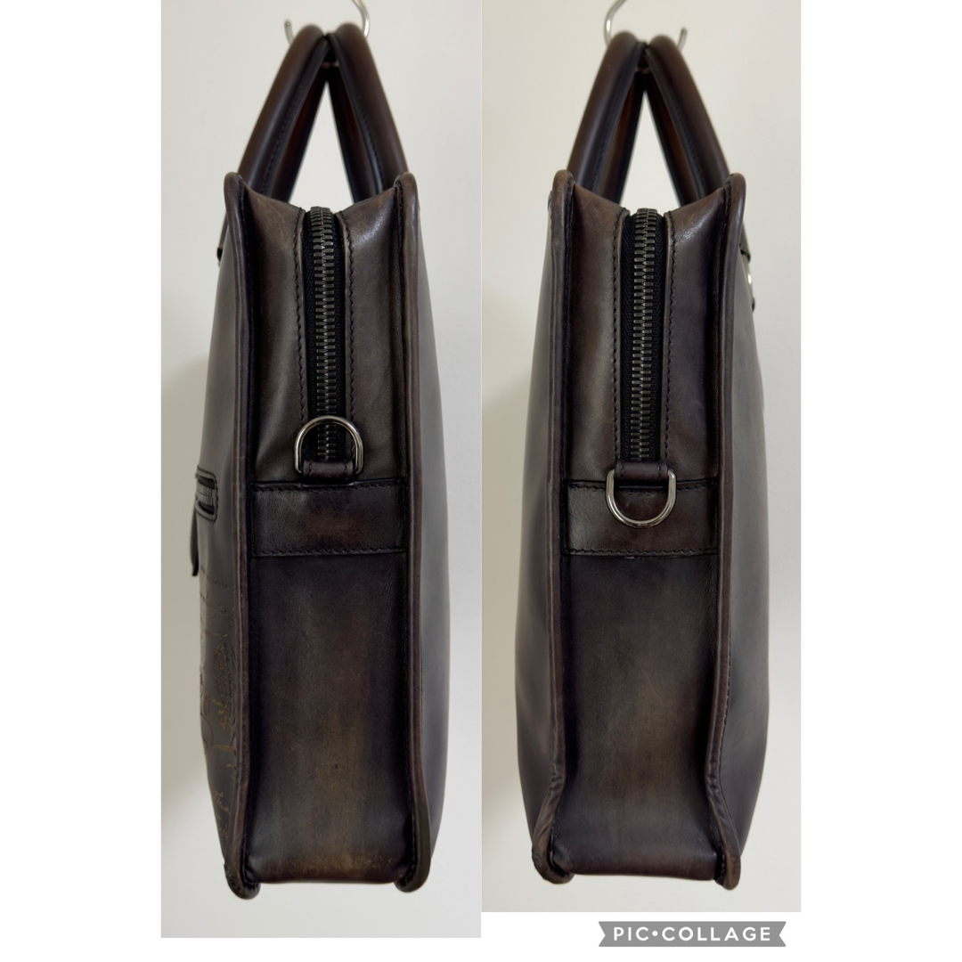 定価64.9万円 ベルルッティ アンジュール スクリットレザー 定価64.9万円 ベルルッティ アンジュール スクリットレザー