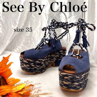 SEE BY CHLOE(レースアップ ・ サンダル)のフリマアイテム一覧 SEE BY CHLOE(レースアップ ・ サンダル)のフリマアイテム一覧