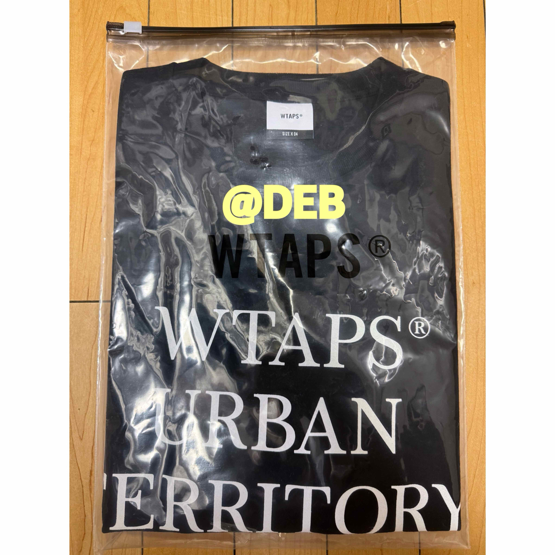 WTAPS 2024SS WUT SS TEE BLACK XLサイズ WTAPS 2024SS WUT SS TEE BLACK XLサイズ