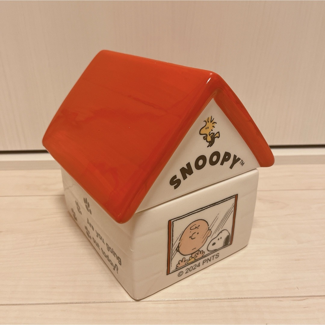 スヌーピー 置物 小物入れ 陶器 Pottery Houseの通販 by スヌーピー 置物 小物入れ 陶器 Pottery Houseの通販 by