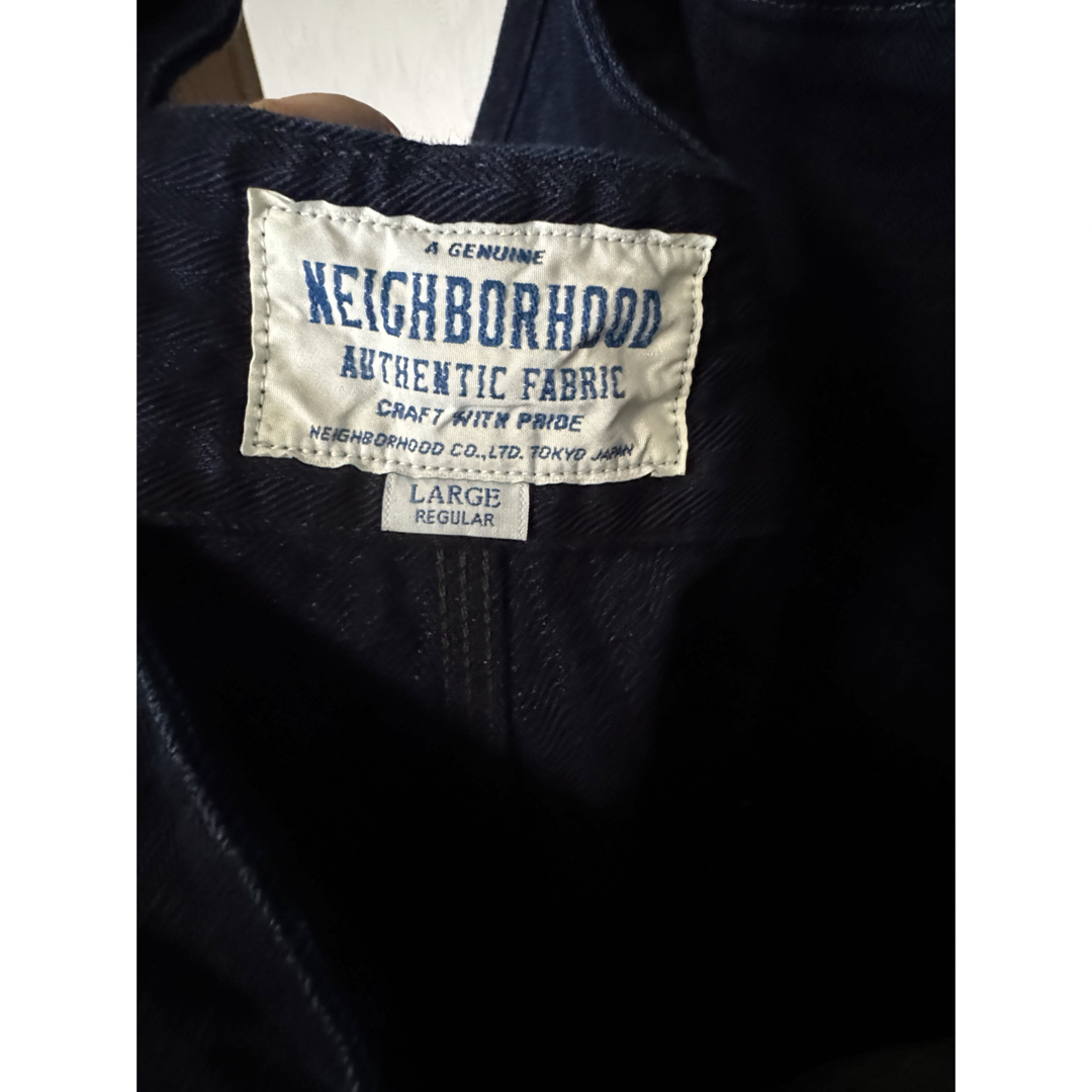 NEIGHBORHOOD - ネイバーフッド オーバーオール Lサイズ 美品 の NEIGHBORHOOD - ネイバーフッド オーバーオール Lサイズ 美品 の