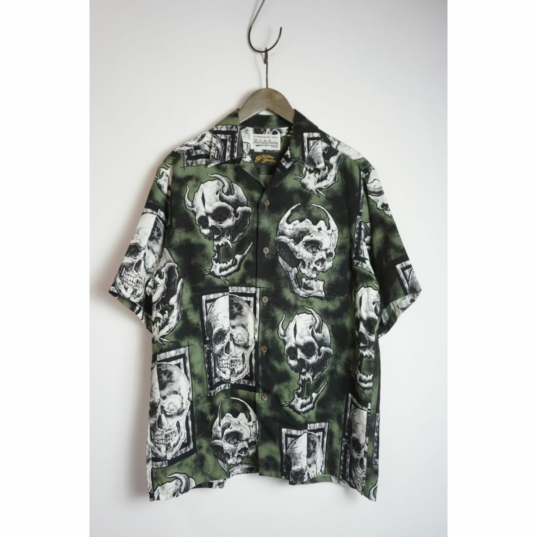 WACKO MARIA - 美品 ワコマリア × 56タトゥースタジオ スカル WACKO MARIA - 美品 ワコマリア × 56タトゥースタジオ スカル