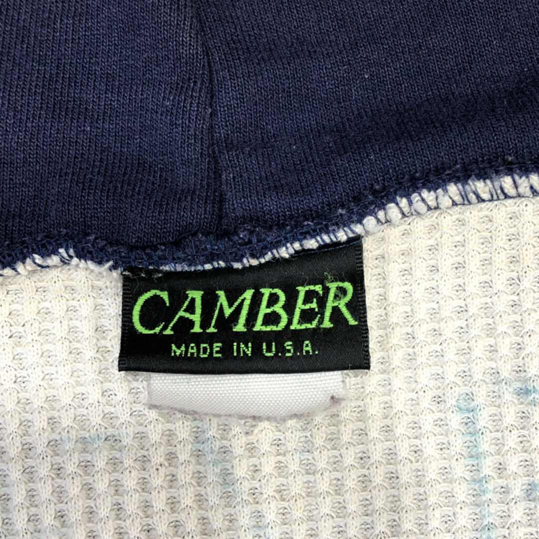USA製 CAMBER キャンバー スウェット パーカー 企業ロゴ USA製 CAMBER キャンバー スウェット パーカー 企業ロゴ