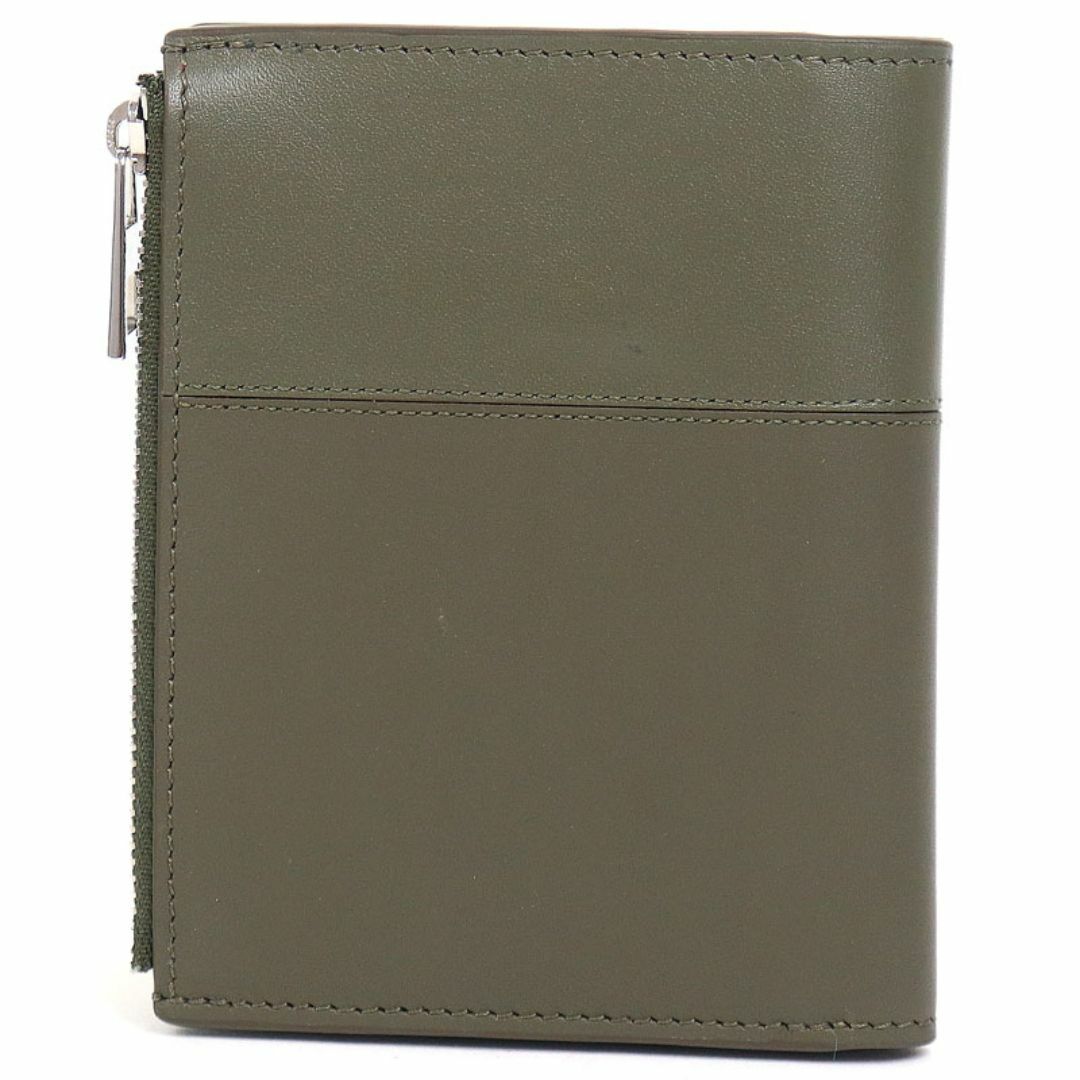 ロエベ LOEWE 長財布 - レザー カーキ ラウンドファスナー 財布 ロエベ LOEWE 長財布 - レザー カーキ ラウンドファスナー 財布