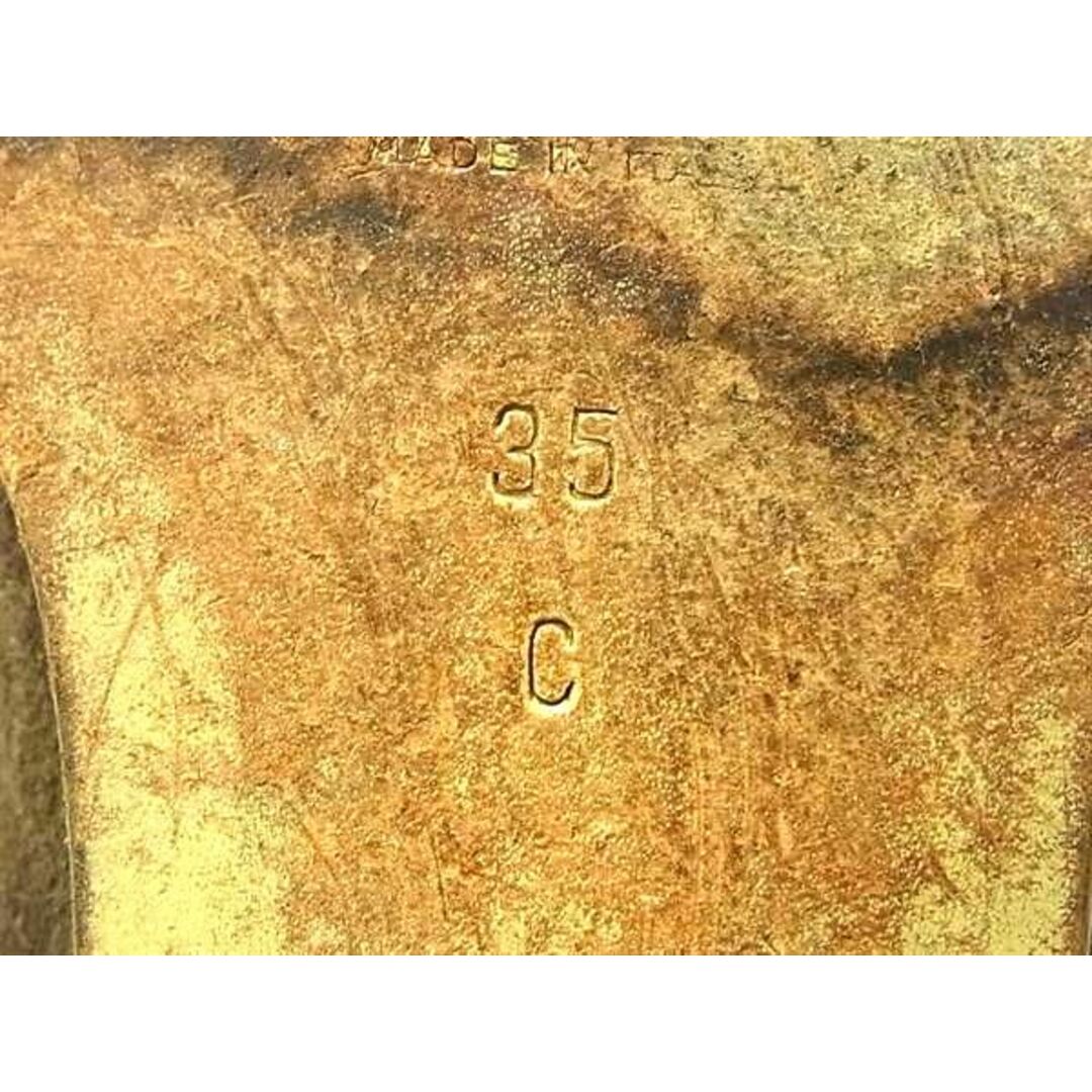 GUCCI - GUCCI グッチ メタルプレート スエード ローファー 表記 GUCCI - GUCCI グッチ メタルプレート スエード ローファー 表記