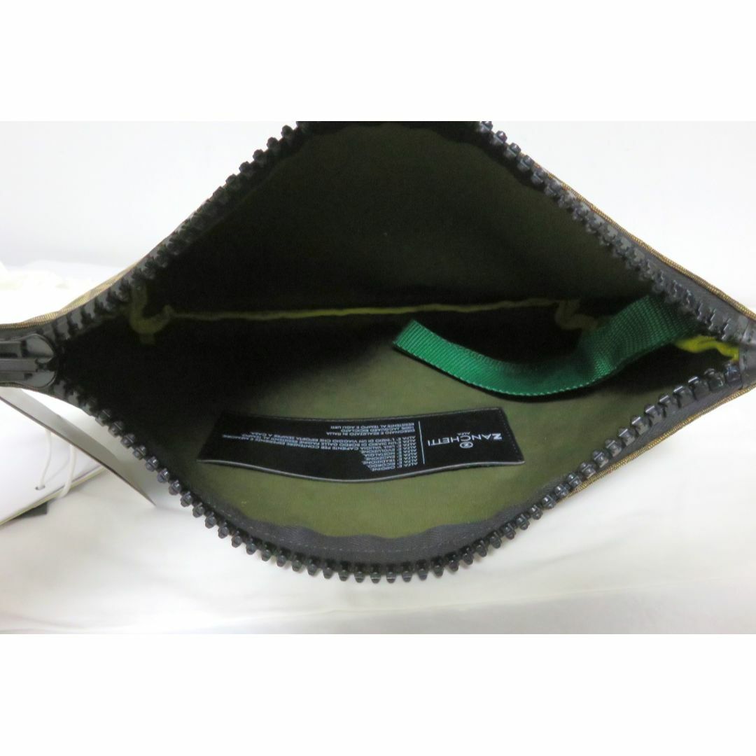 定価3.9万 新品 ZANCHETTI クラッチバッグ ブラウン イタリア製 定価3.9万 新品 ZANCHETTI クラッチバッグ ブラウン イタリア製