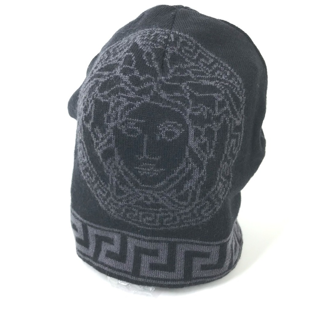 VERSACE - ヴェルサーチ VERSACE メデューサ ビーニー 帽子 VERSACE - ヴェルサーチ VERSACE メデューサ ビーニー 帽子