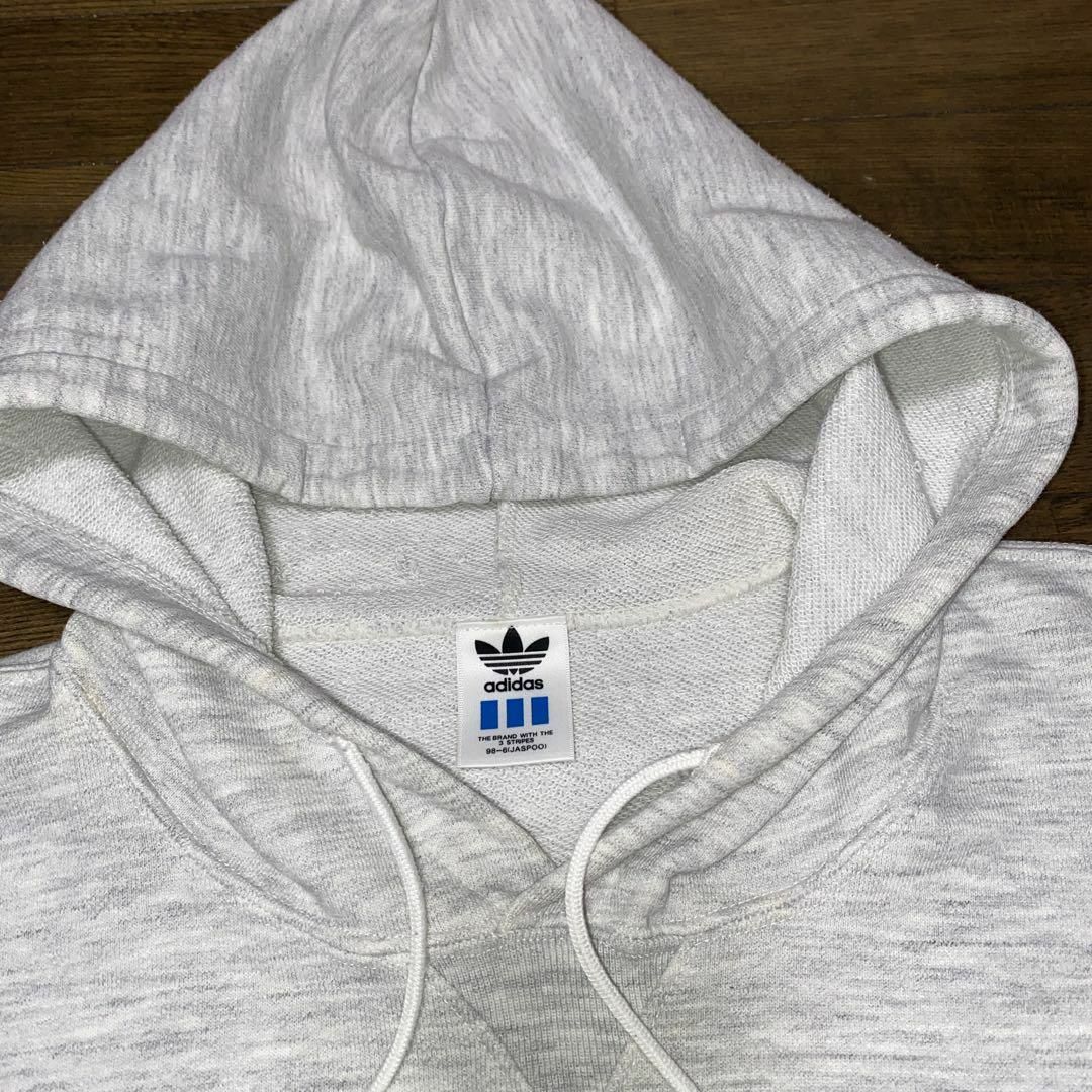 adidas - 80s~90s adidas 杢グレーパーカー デサント製の通販 by adidas - 80s~90s adidas 杢グレーパーカー デサント製の通販 by