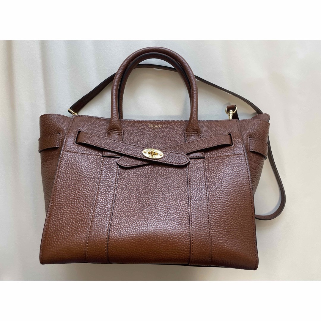 Mulberry スモール ジップド ベイズウォーター オーク マルベリー Mulberry スモール ジップド ベイズウォーター オーク マルベリー