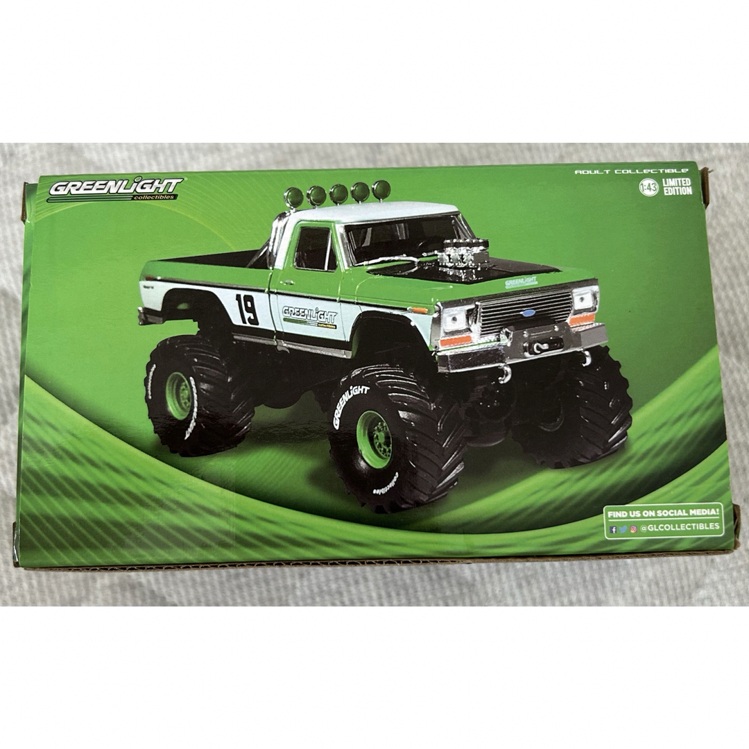 GREENLiDHT - グリーンライト F250 モンスタートラック ミニカー GREENLiDHT - グリーンライト F250 モンスタートラック ミニカー