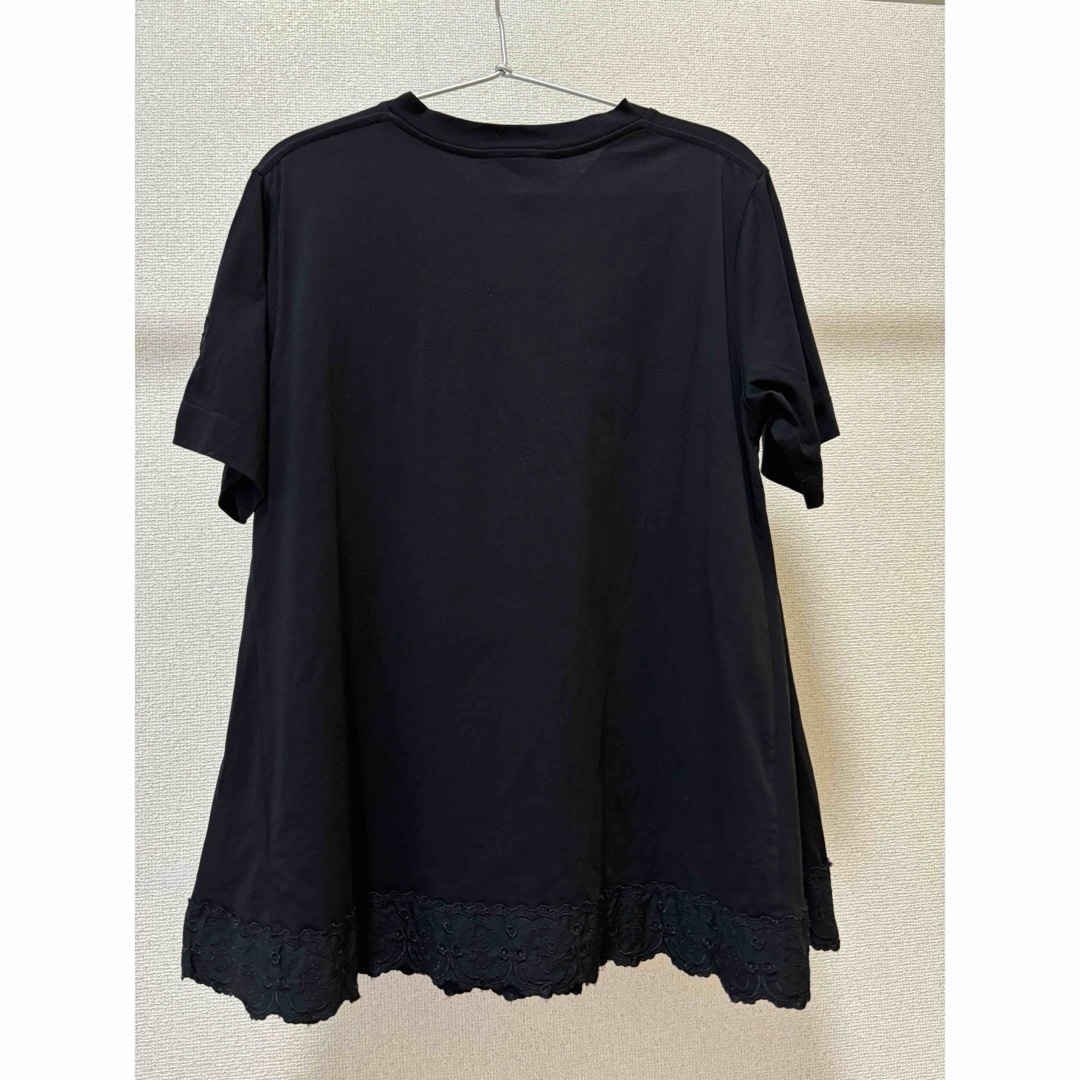 simone rocha シモーネロシャ パール カットソー ブラック simone rocha シモーネロシャ パール カットソー ブラック
