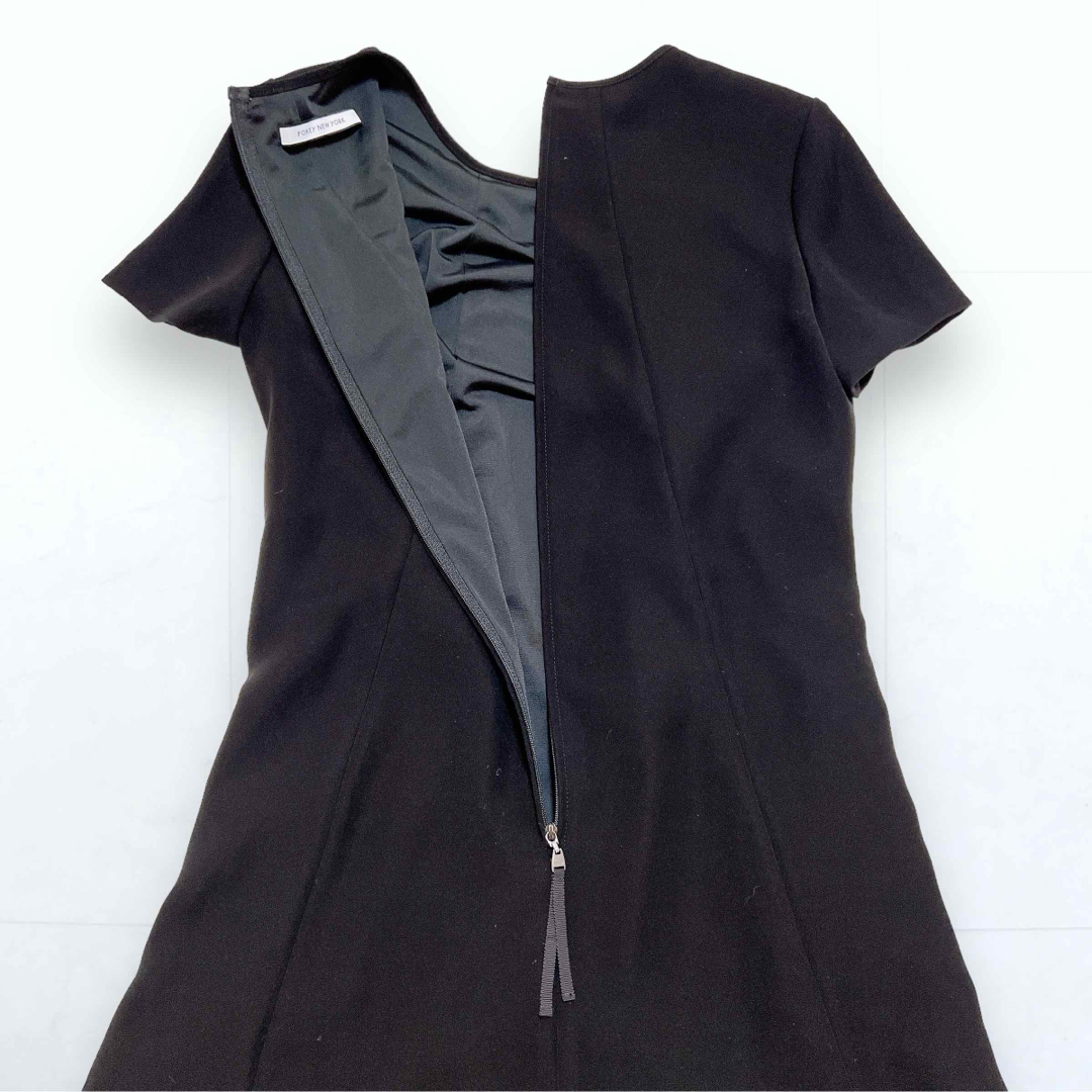 FOXEY NEW YORK - 美品*FOXEY リボンベルト付き フレア FOXEY NEW YORK - 美品*FOXEY リボンベルト付き フレア