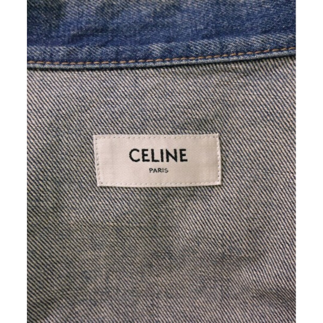 CELINE - CELINE セリーヌ デニムジャケット XL 青(デニム CELINE - CELINE セリーヌ デニムジャケット XL 青(デニム