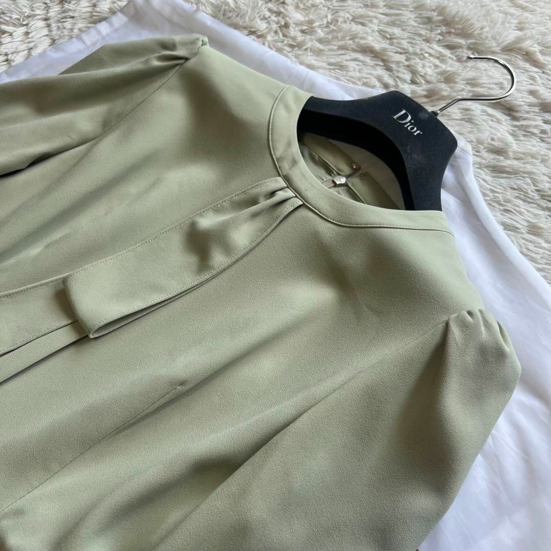 CELFORD - 【美品】CELFORD ロングワンピース ライトグリーン CELFORD - 【美品】CELFORD ロングワンピース ライトグリーン