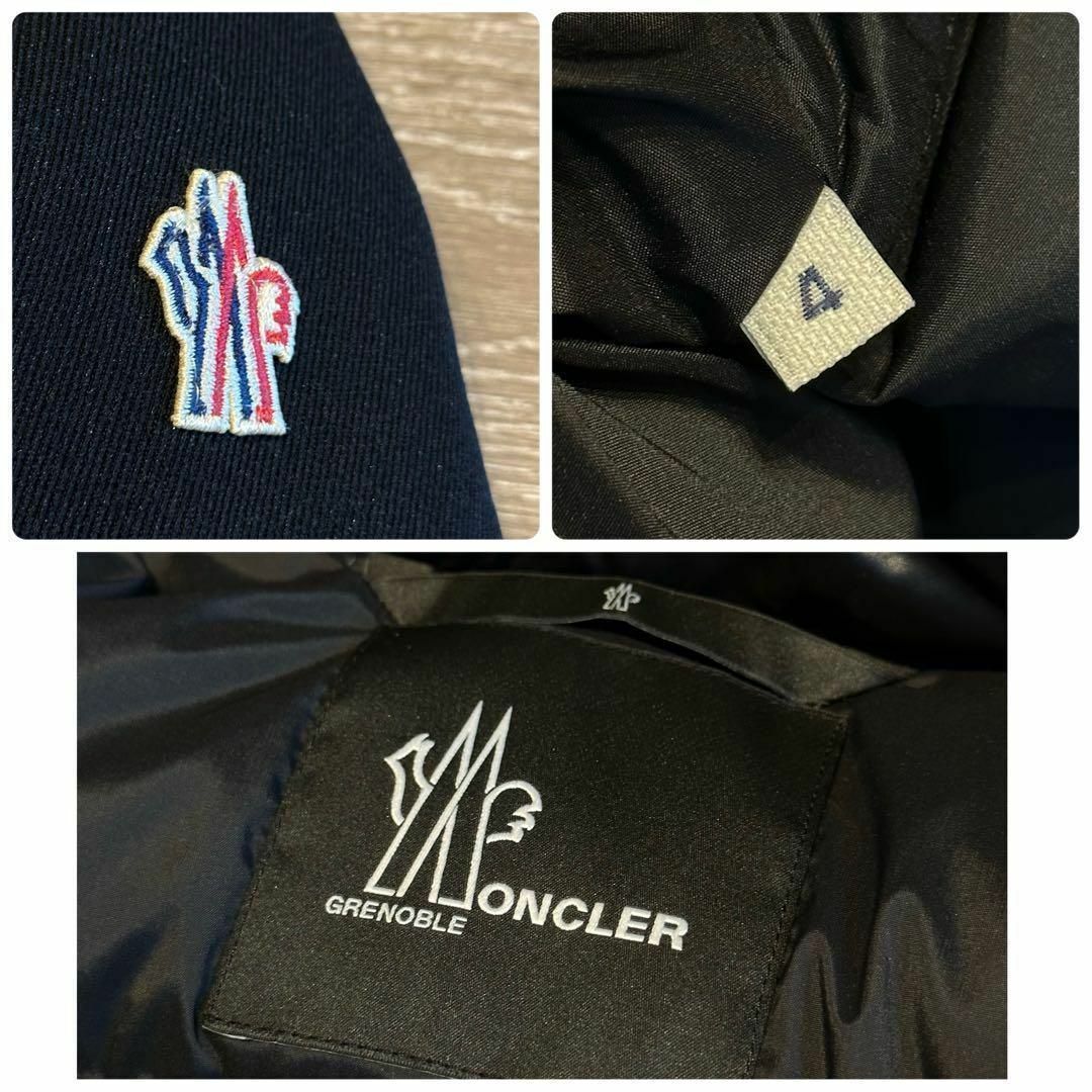 MONCLER - モンクレール グレノーブル BAUGES ブルーフォックス MONCLER - モンクレール グレノーブル BAUGES ブルーフォックス