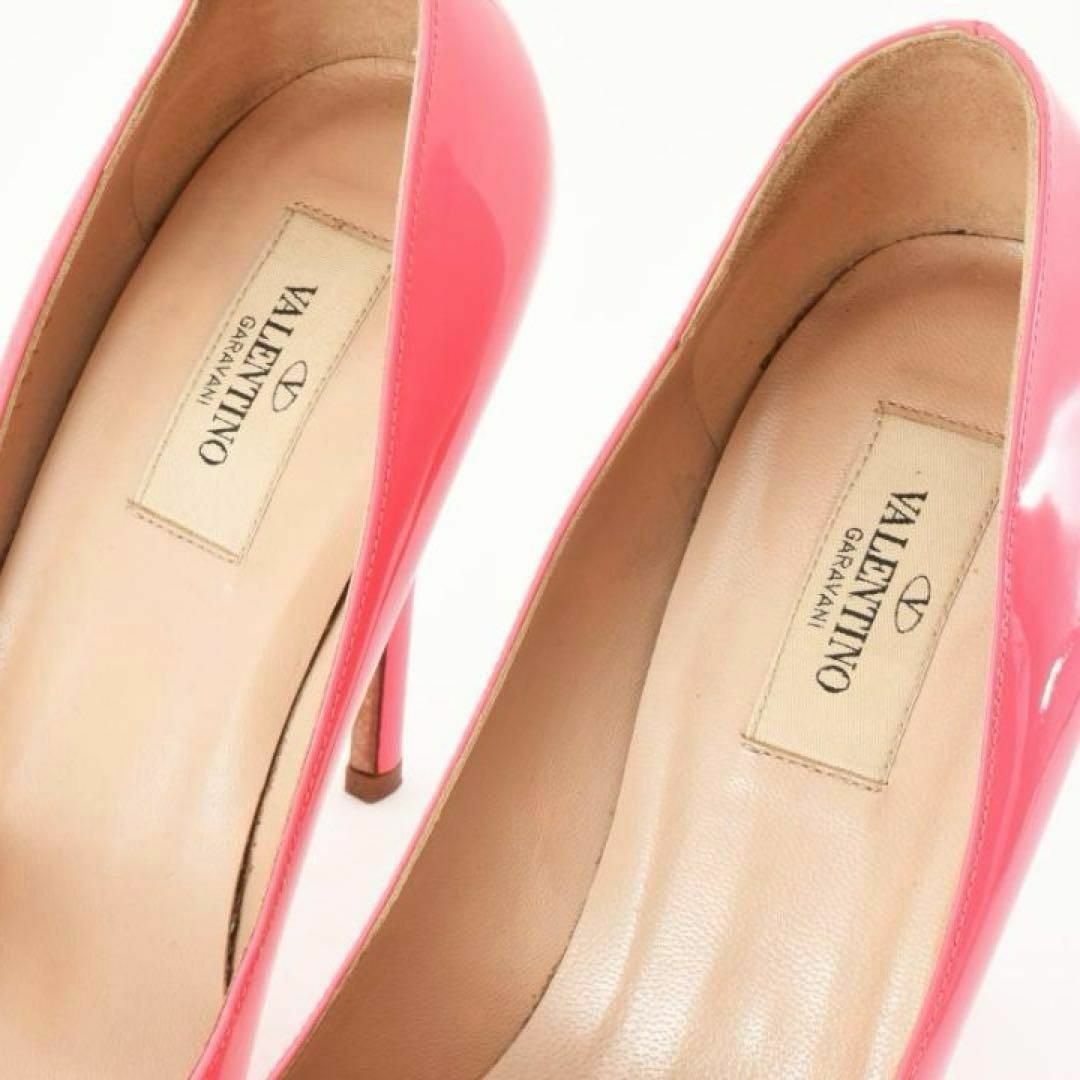 VALENTINO - ヴァレンティノ ピンク エナメル ハイヒール VALENTINO - ヴァレンティノ ピンク エナメル ハイヒール