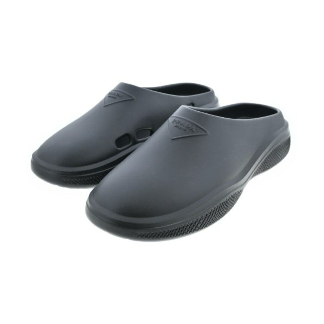 PRADA - PRADA プラダ サンダル 45(30cm位) 黒 【古着】【中古 PRADA - PRADA プラダ サンダル 45(30cm位) 黒 【古着】【中古