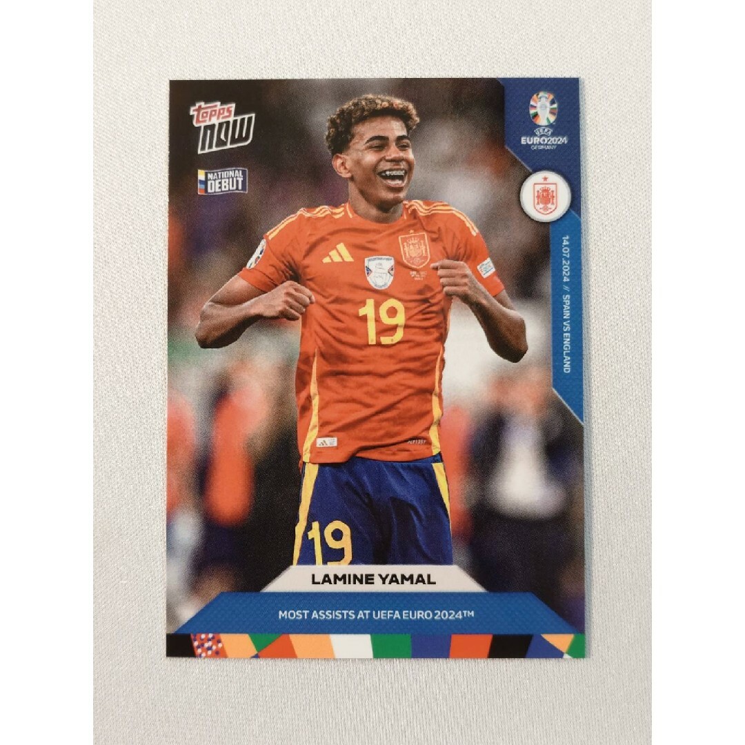 Topps - topps now ラミン・ヤマル Lamine Yamal 067 11の通販 Topps - topps now ラミン・ヤマル Lamine Yamal 067 11の通販