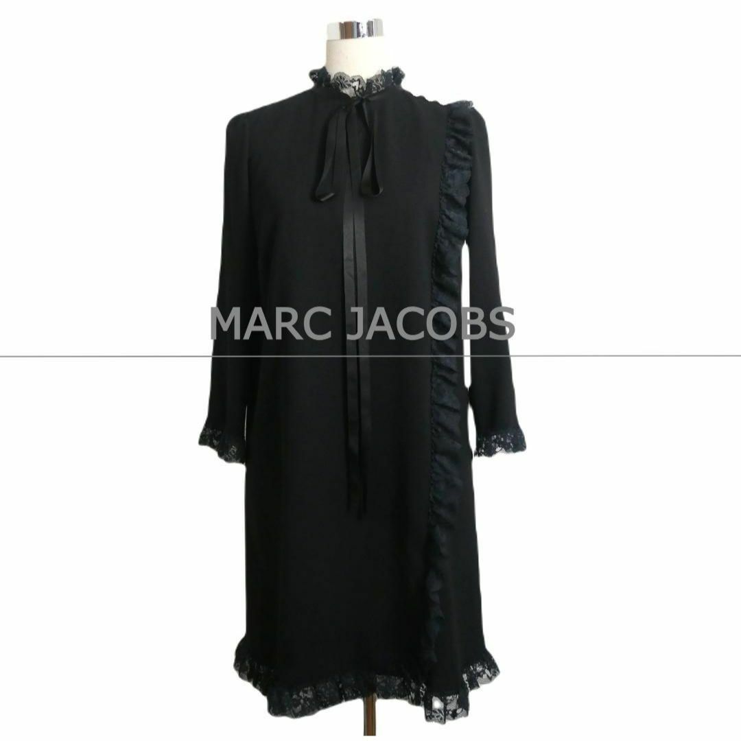 美品 MARC JACOBS 七分袖 レース ベビードールドレス ワンピース 美品 MARC JACOBS 七分袖 レース ベビードールドレス ワンピース