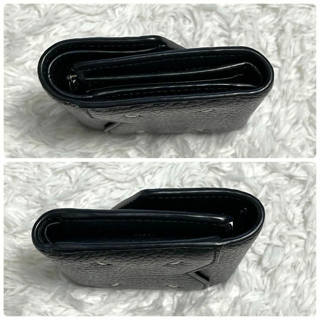未使用級 マルジェラ 三つ折り財布 4ステッチ エンベロープ 付属 未使用級 マルジェラ 三つ折り財布 4ステッチ エンベロープ 付属