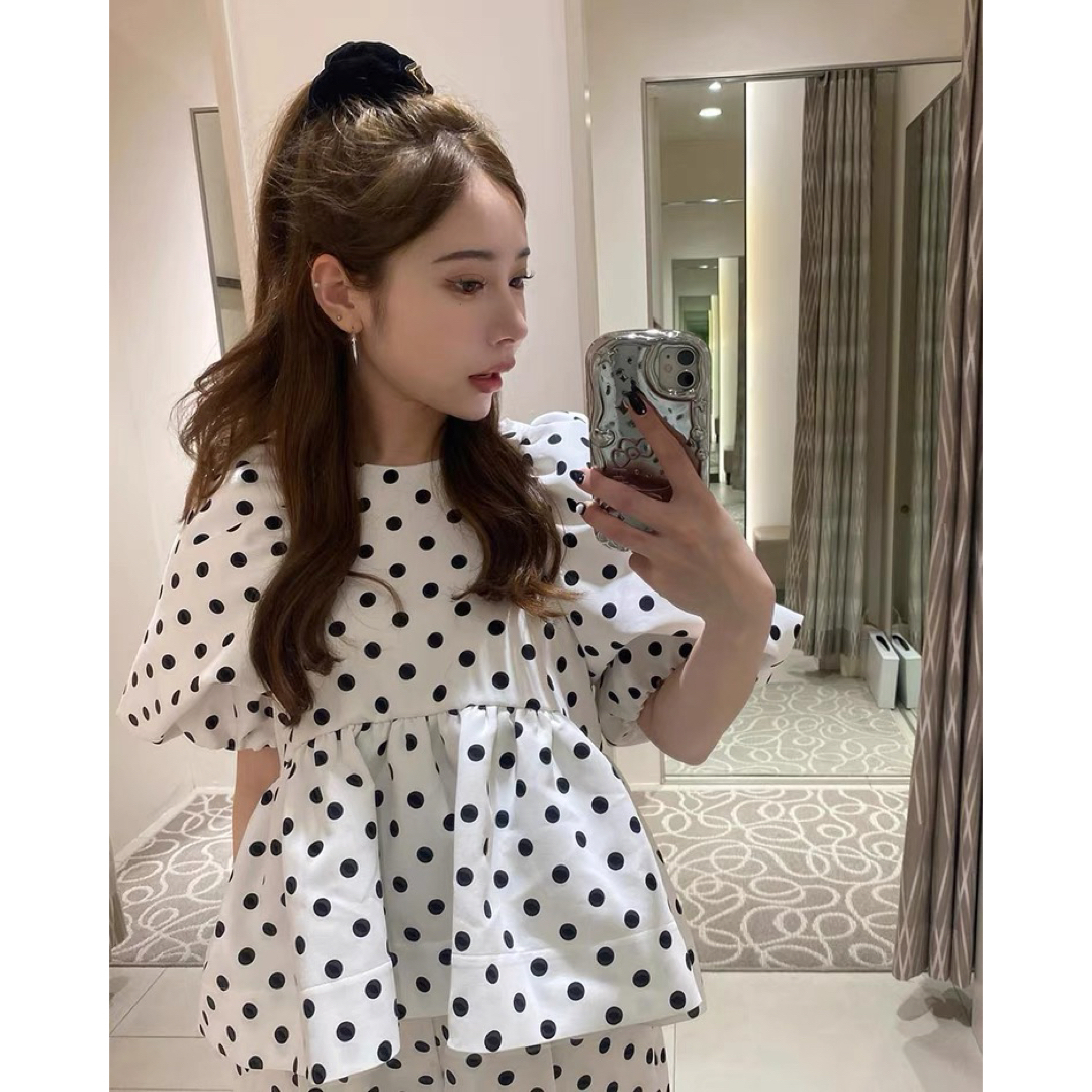 Bibiy BETTY DOT TOPの通販 by にゃん|ラクマ Bibiy BETTY DOT TOPの通販 by にゃん|ラクマ