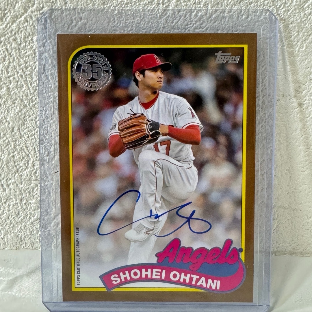大谷翔平 Topps Dynastyテオスカー・ヘルナンデス 赤黒い 直書き 大谷翔平 Topps Dynastyテオスカー・ヘルナンデス 赤黒い 直書き