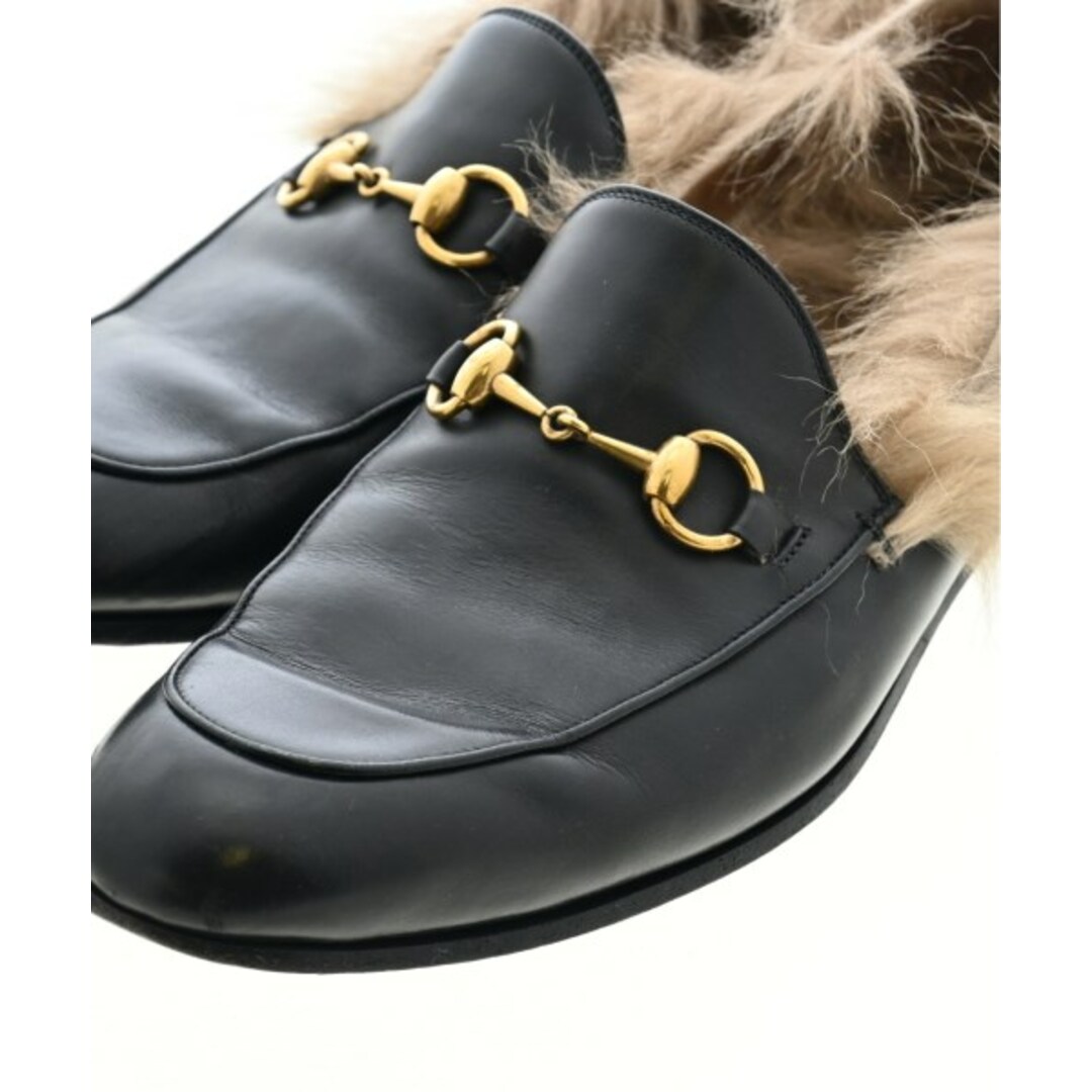 GUCCI - GUCCI ビジネス・ドレスシューズ 8 1/2(27cm位) 黒x GUCCI - GUCCI ビジネス・ドレスシューズ 8 1/2(27cm位) 黒x