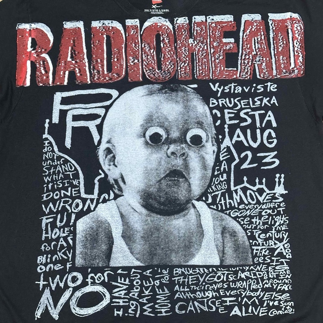 RADIO HEAD レディオヘッド バンドTシャツ/バンT/USED/古着の RADIO HEAD レディオヘッド バンドTシャツ/バンT/USED/古着の