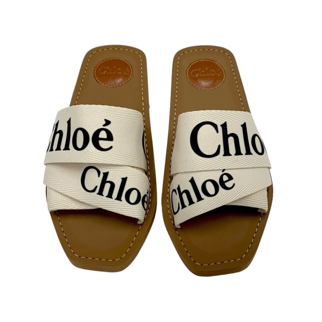 クロエ Chloe サンダル 靴 シューズ ファブリック アイボリー クロエ Chloe サンダル 靴 シューズ ファブリック アイボリー