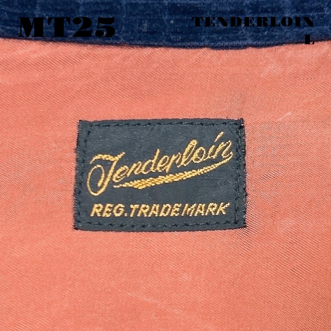 TENDERLOIN - 希少品! TENDERLOIN 長袖 シャツ コーデュロイ L TENDERLOIN - 希少品! TENDERLOIN 長袖 シャツ コーデュロイ L