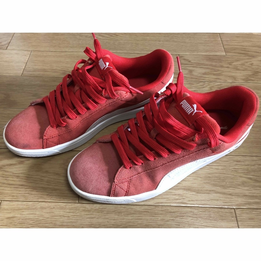 PUMA - プーマ 25.5cm スウェード 赤 スニーカーの通販 by 梅 PUMA - プーマ 25.5cm スウェード 赤 スニーカーの通販 by 梅