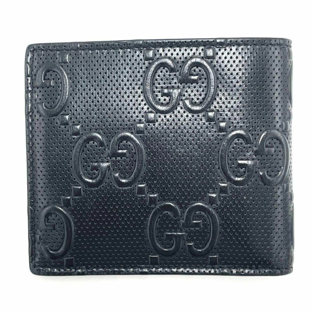 美品☆グッチ GUCCI 折り財布 625555 GGエンボス コインウォレット 美品☆グッチ GUCCI 折り財布 625555 GGエンボス コインウォレット