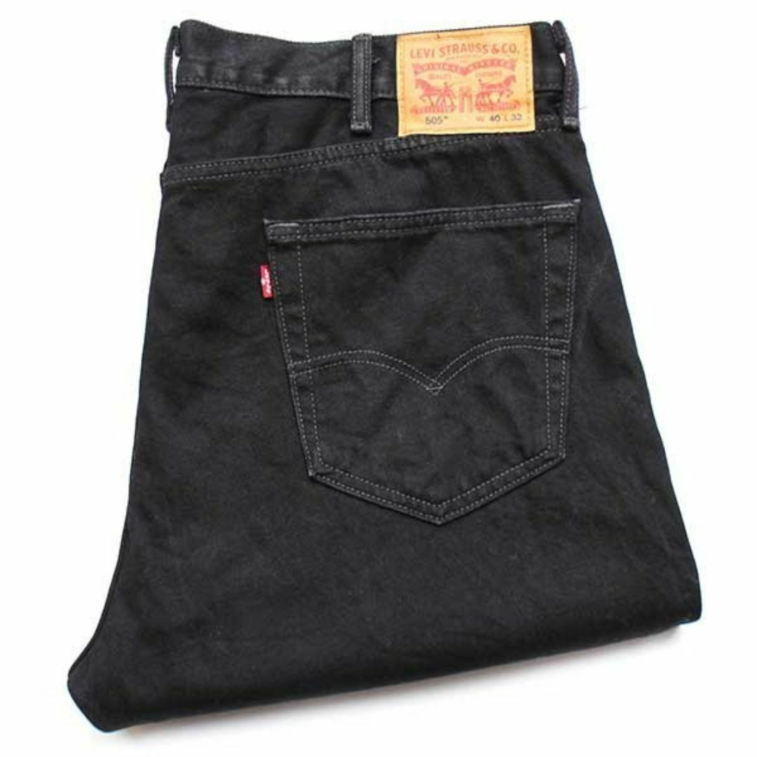 Levi's - Levi'sリーバイス 505 ブラック デニムパンツ w40 L32 Levi's - Levi'sリーバイス 505 ブラック デニムパンツ w40 L32