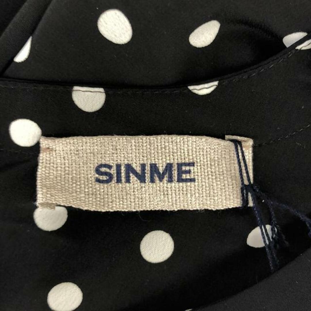 美品】 SINME / シンメ | ドットプリント プルオーバーブラウス 美品】 SINME / シンメ | ドットプリント プルオーバーブラウス