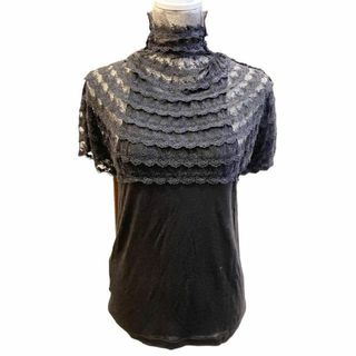 Lana / sacai レースミックス半袖ブラウス|半袖 Lana / sacai レースミックス半袖ブラウス|半袖