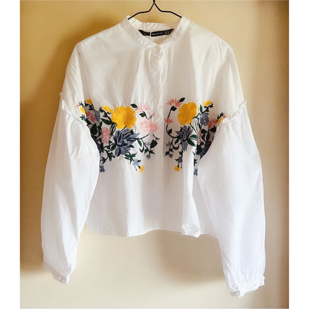 美品】paloma wool 花柄 ジャガードトップス 美品】paloma wool 花柄 ジャガードトップス