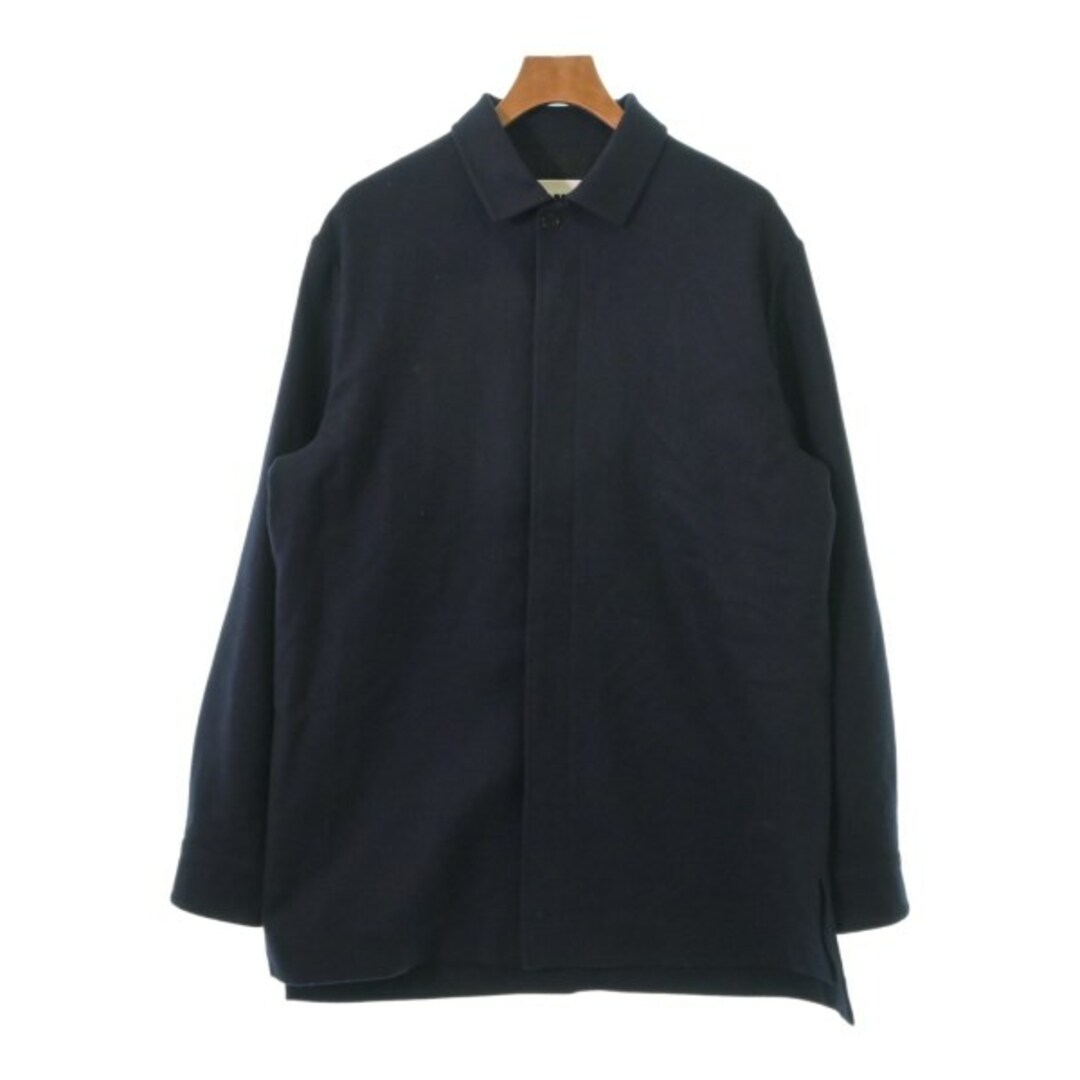 JIL SANDER + ジルサンダープラス カジュアルシャツ 48(L位) 紺 JIL SANDER + ジルサンダープラス カジュアルシャツ 48(L位) 紺