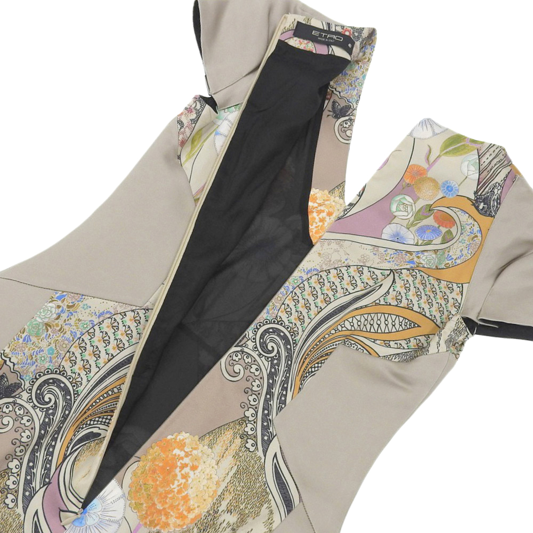 ETRO - 美品 エトロ ETRO 現行タグ シルク混 フレンチスリーブ ETRO - 美品 エトロ ETRO 現行タグ シルク混 フレンチスリーブ